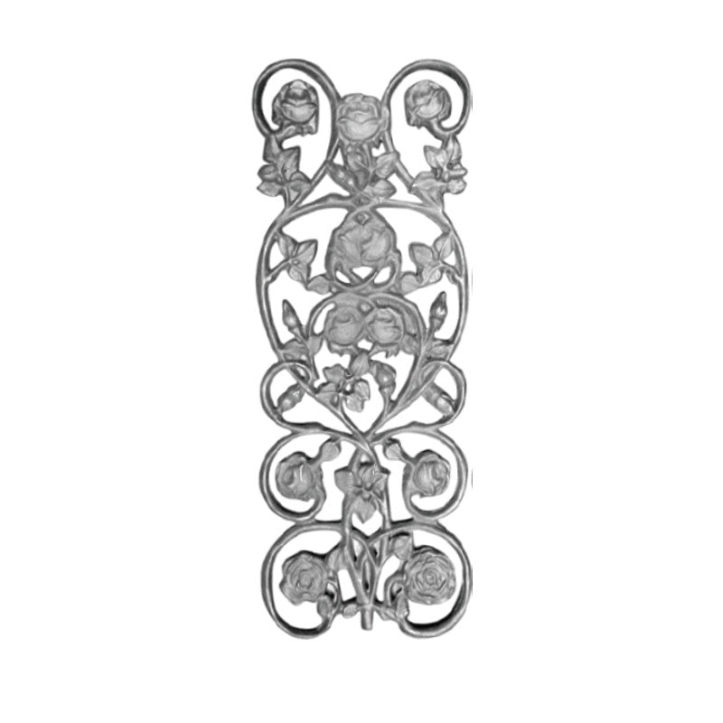 Cast Iron Floral Design 8.79C – Steel and Pipes Inc.