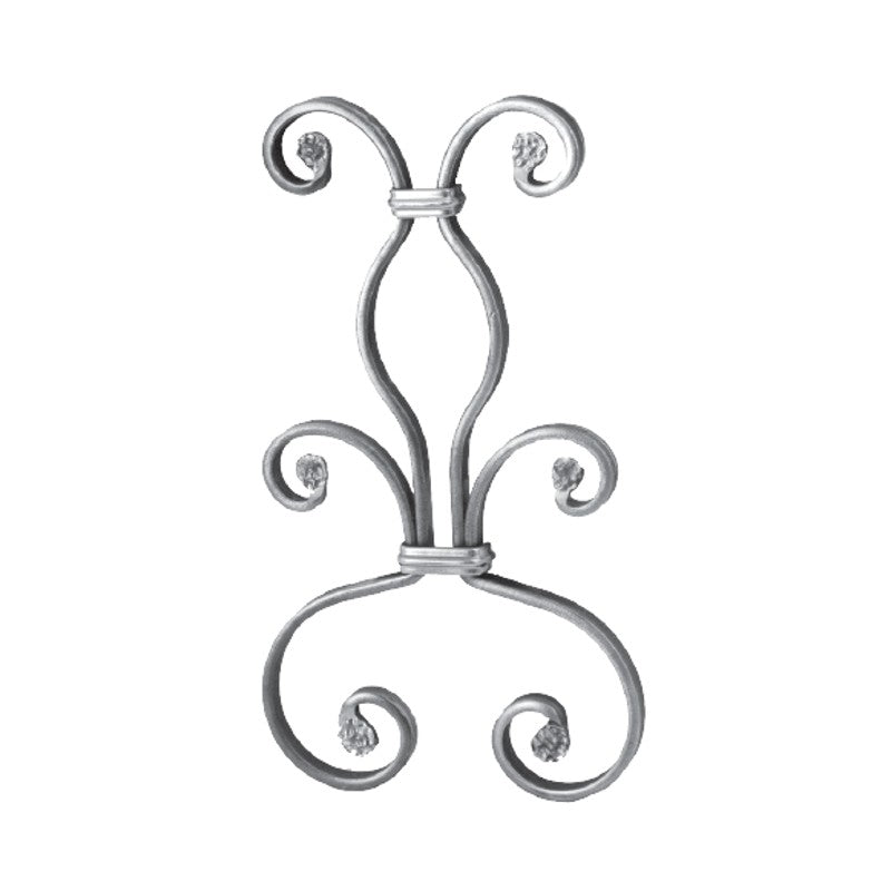 Forged Scroll Panel ART35/2 – Steel and Pipes Inc.