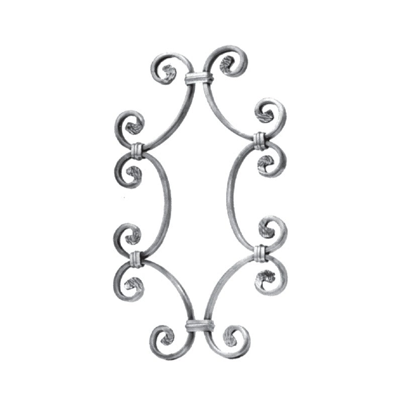 Forged Scroll Panel ART36/2 – Steel and Pipes Inc.