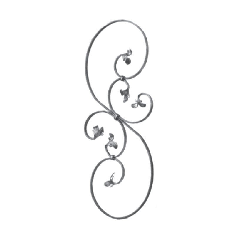 Forged Scroll Panel ART52/1 – Steel and Pipes Inc.