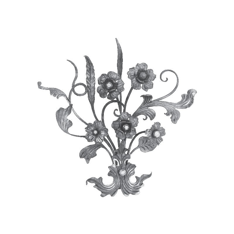 Cast Iron Rossette ART696/3 – Steel and Pipes Inc.