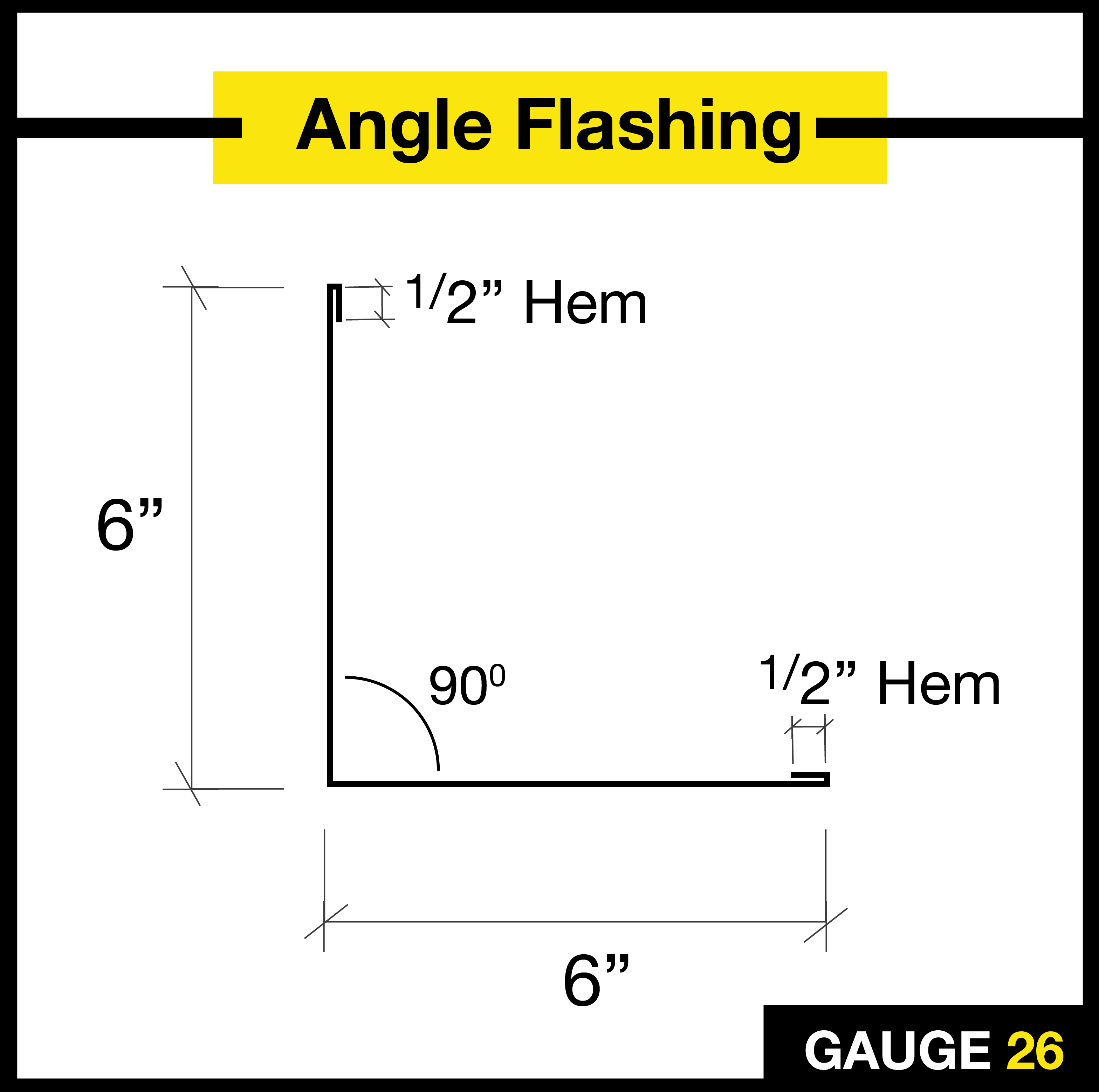 Angle Flashing Mill Finish – Steel and Pipes Inc.