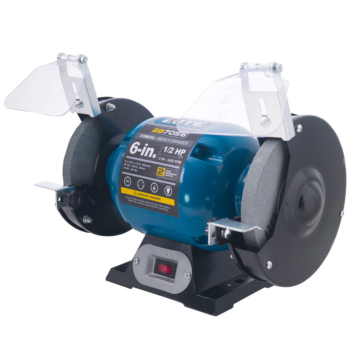 Elite® Bench Grinder – Steel and Pipes Inc.