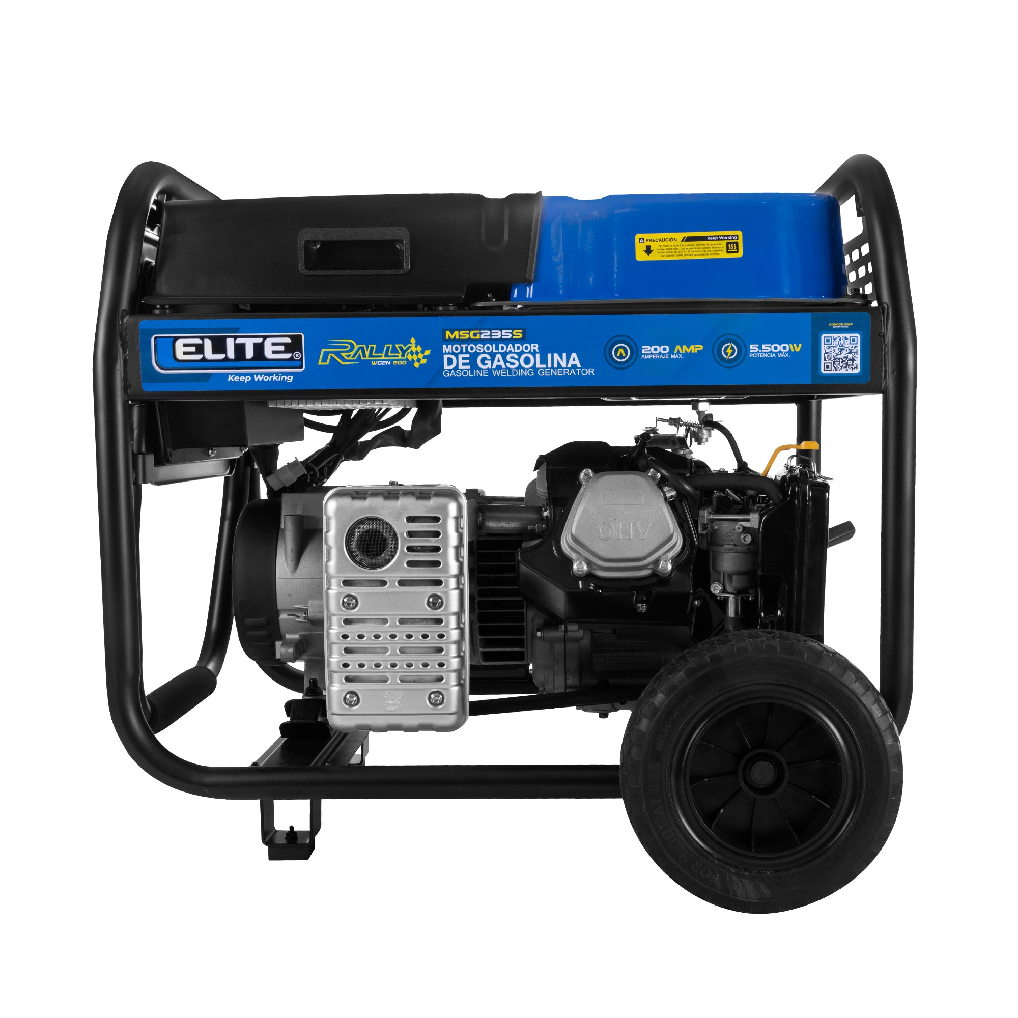 Elite Gasoline Welder Manual and Electric Start – Steel and Pipes Inc.