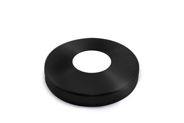 Black Round Post Base Cover – Steel and Pipes Inc.