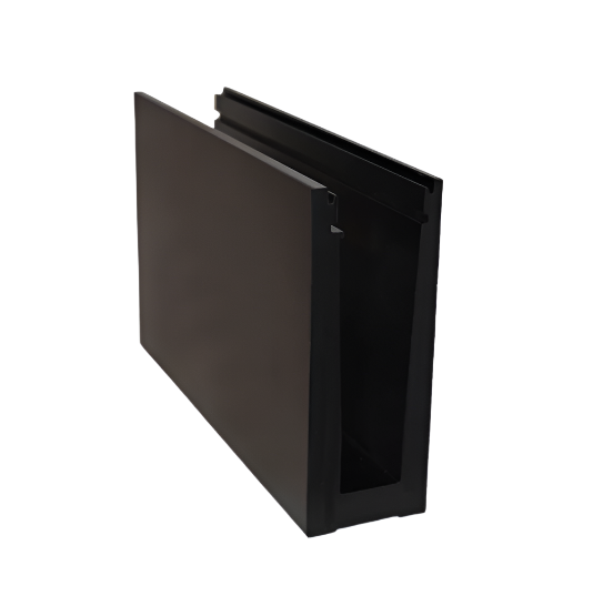 Inox Black Anodized U Channel – Steel and Pipes Inc.