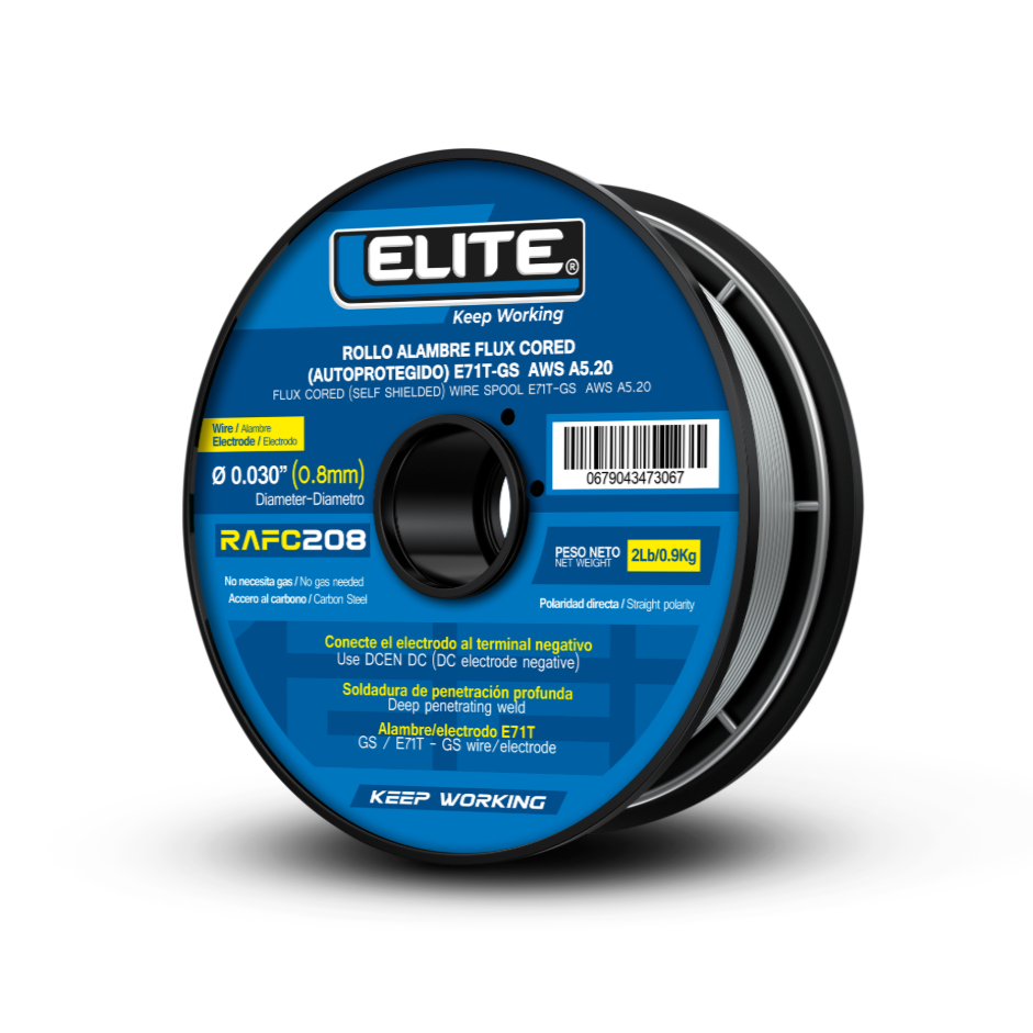 Elite Flux cored Spool 71T-GS – Steel and Pipes Inc.