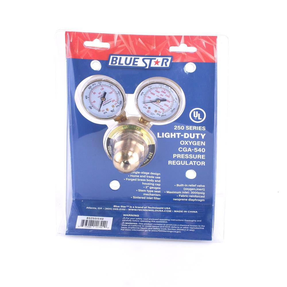 Blue Star Oxygen Regulator – Steel and Pipes Inc.