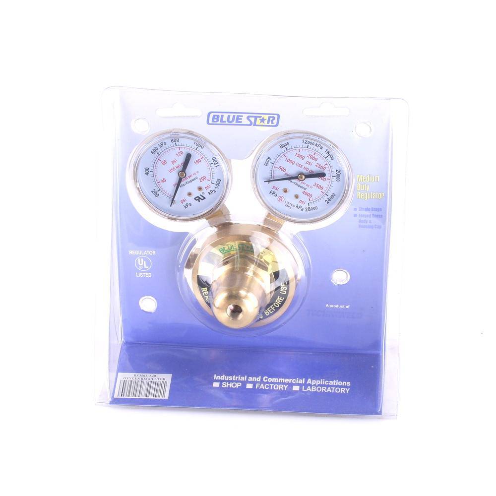 Blue Star Oxygen Regulator – Steel and Pipes Inc.