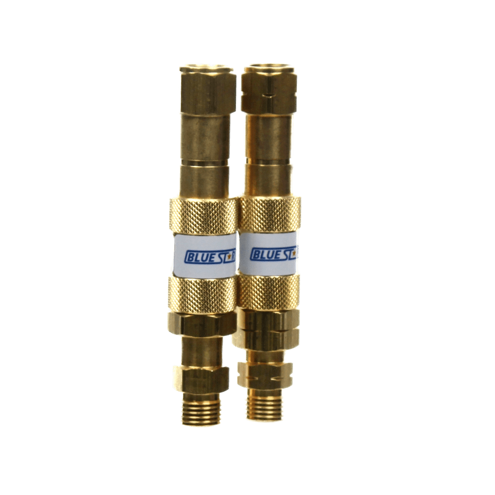 Techniweld Blue Star Quick Connect Set Regulator – Steel and Pipes Inc.