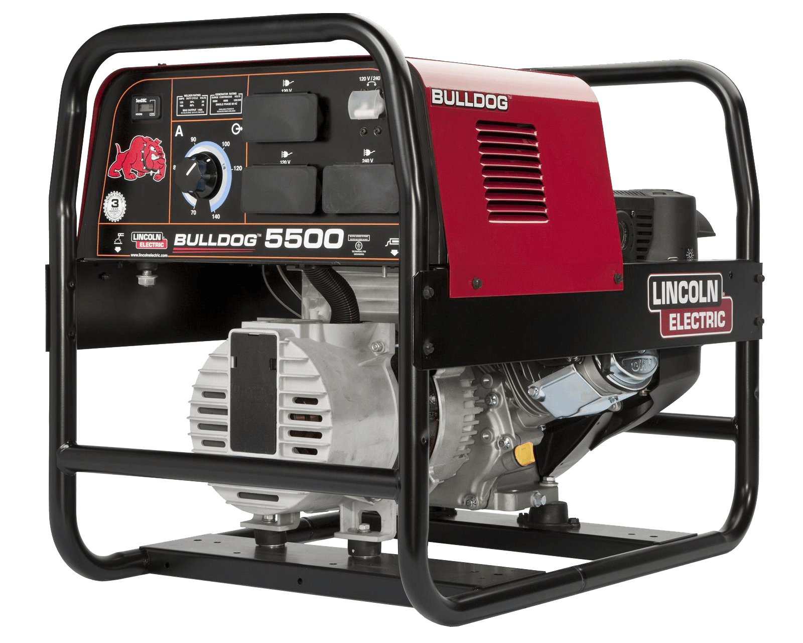 Lincoln Electric Bulldog® 5500 Engine Driven Welder – Steel and Pipes Inc.