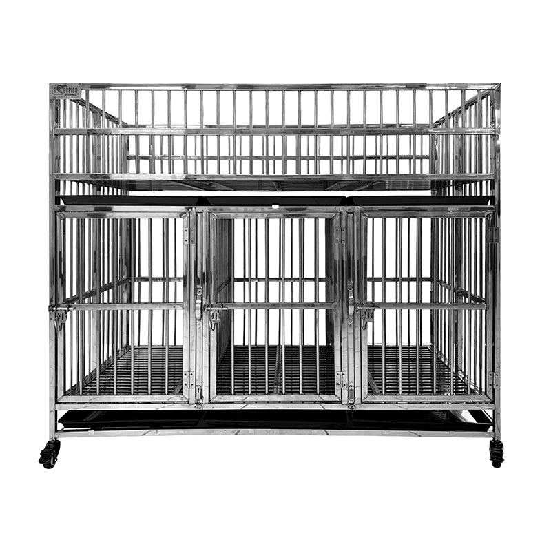 Scorpion Stainless Steel Kennel – Steel and Pipes Inc.
